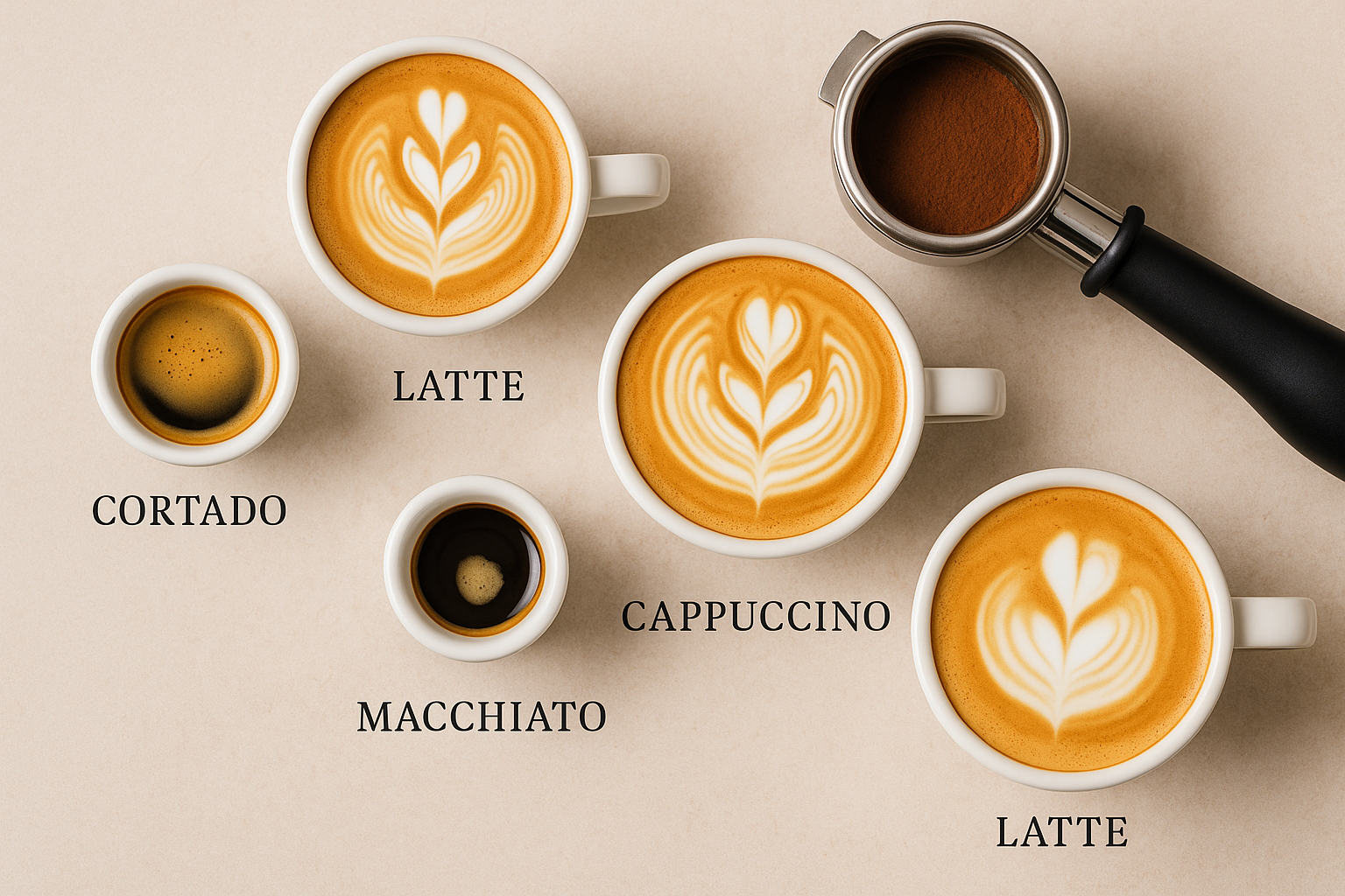Guide to Types of Espresso Drinks - Carmel Coffee Catering
